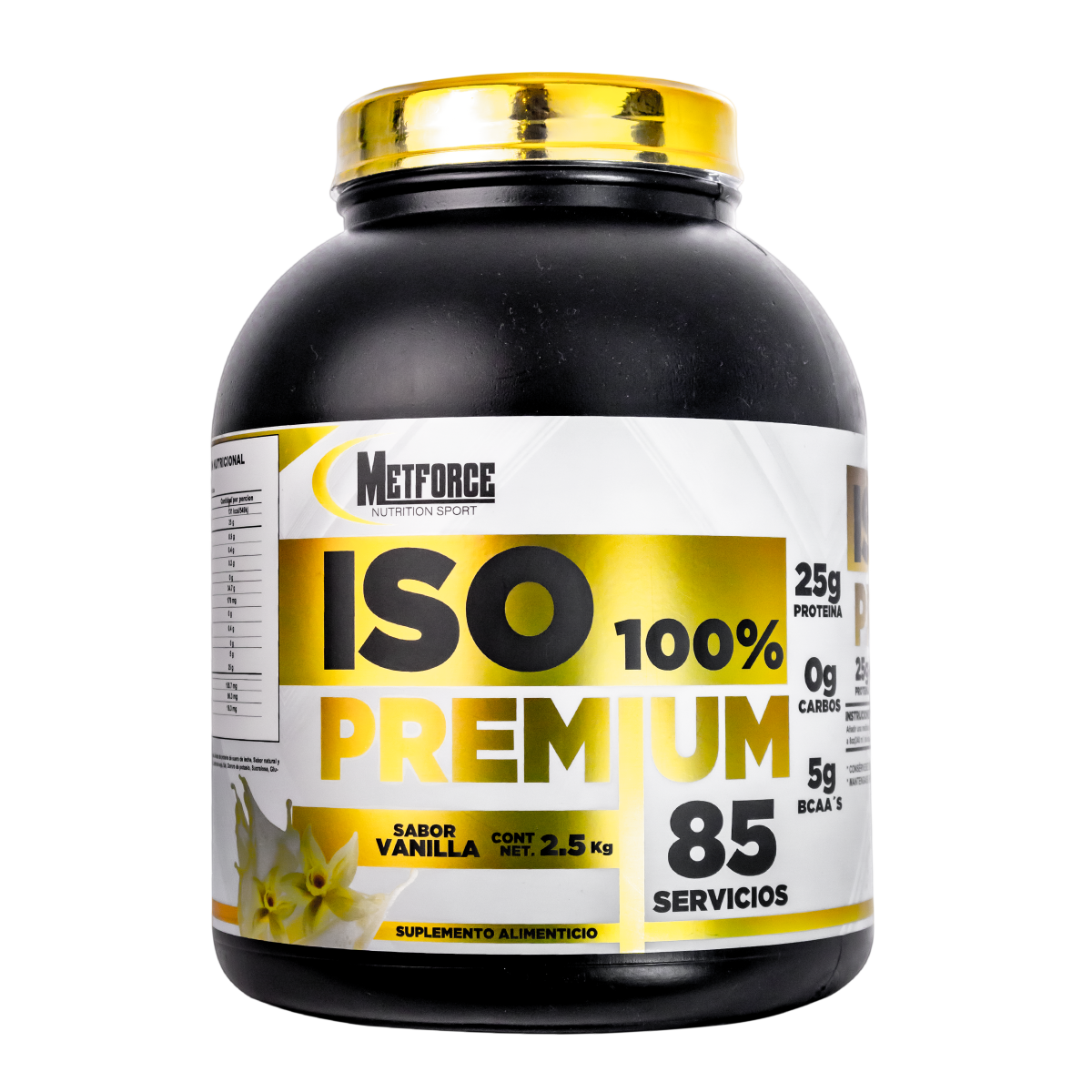 ISO 100% Premium | Proteína Isolada 2.5 kg - Metforce