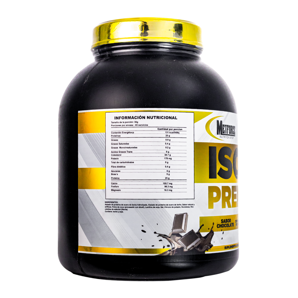 ISO 100% Premium | Proteína Isolada 2.5 kg - Metforce