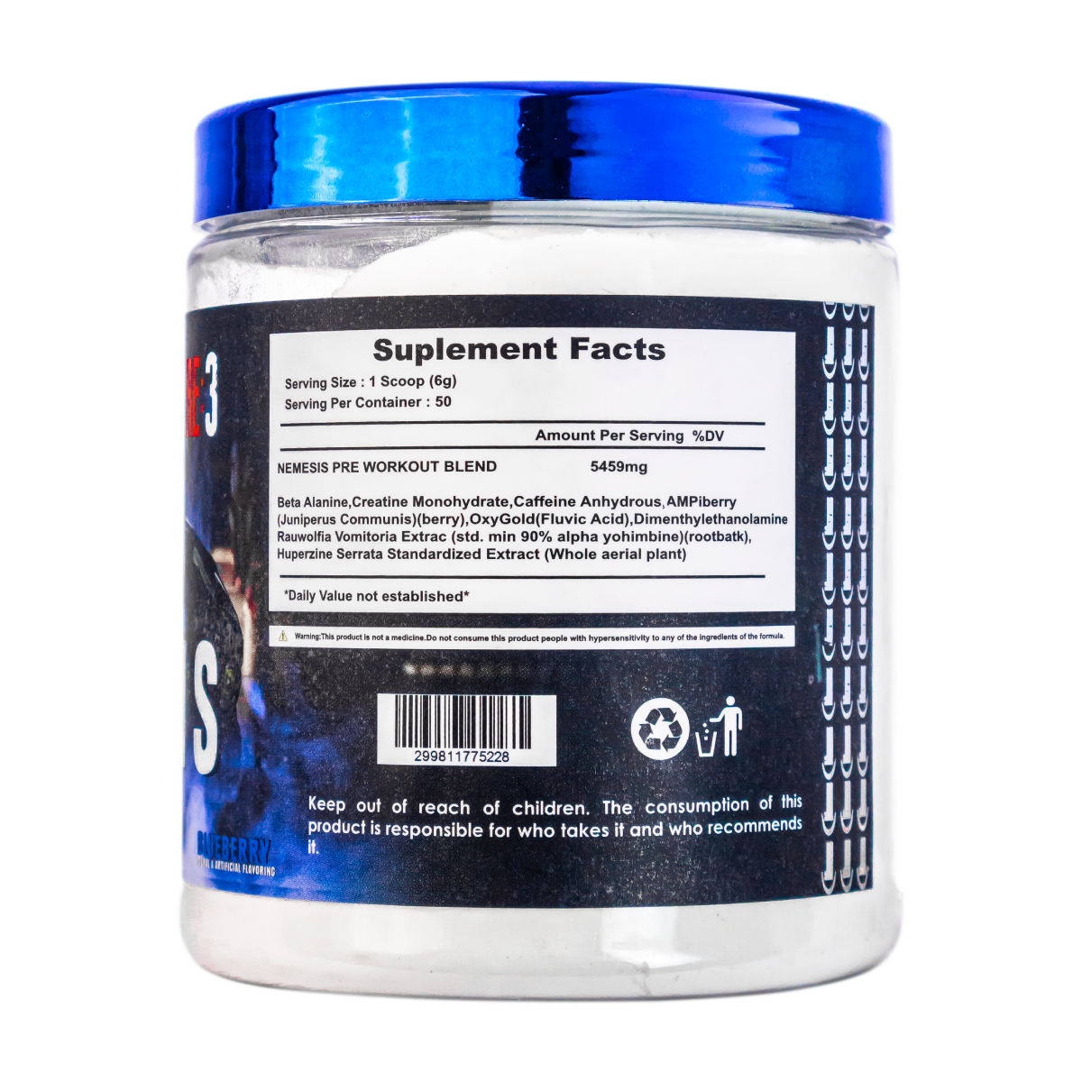 Nemesis Pre-Workout | Óxido - Metforce